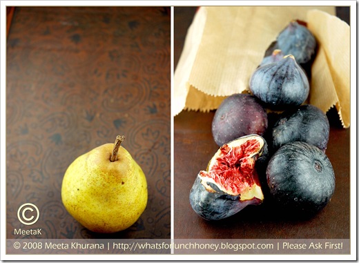 What's For Lunch Honey?: Sensational Side: Fig and Pear Wraps